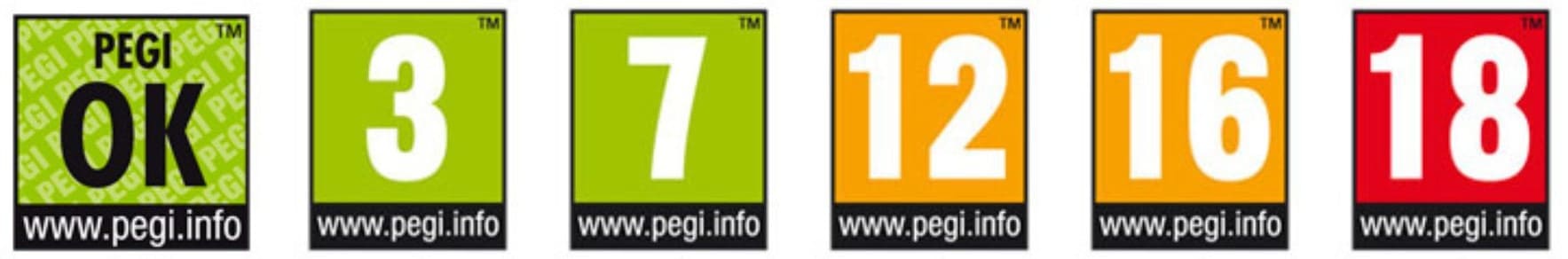 Código PEGI en los videojuegos y sus clasificaciones
